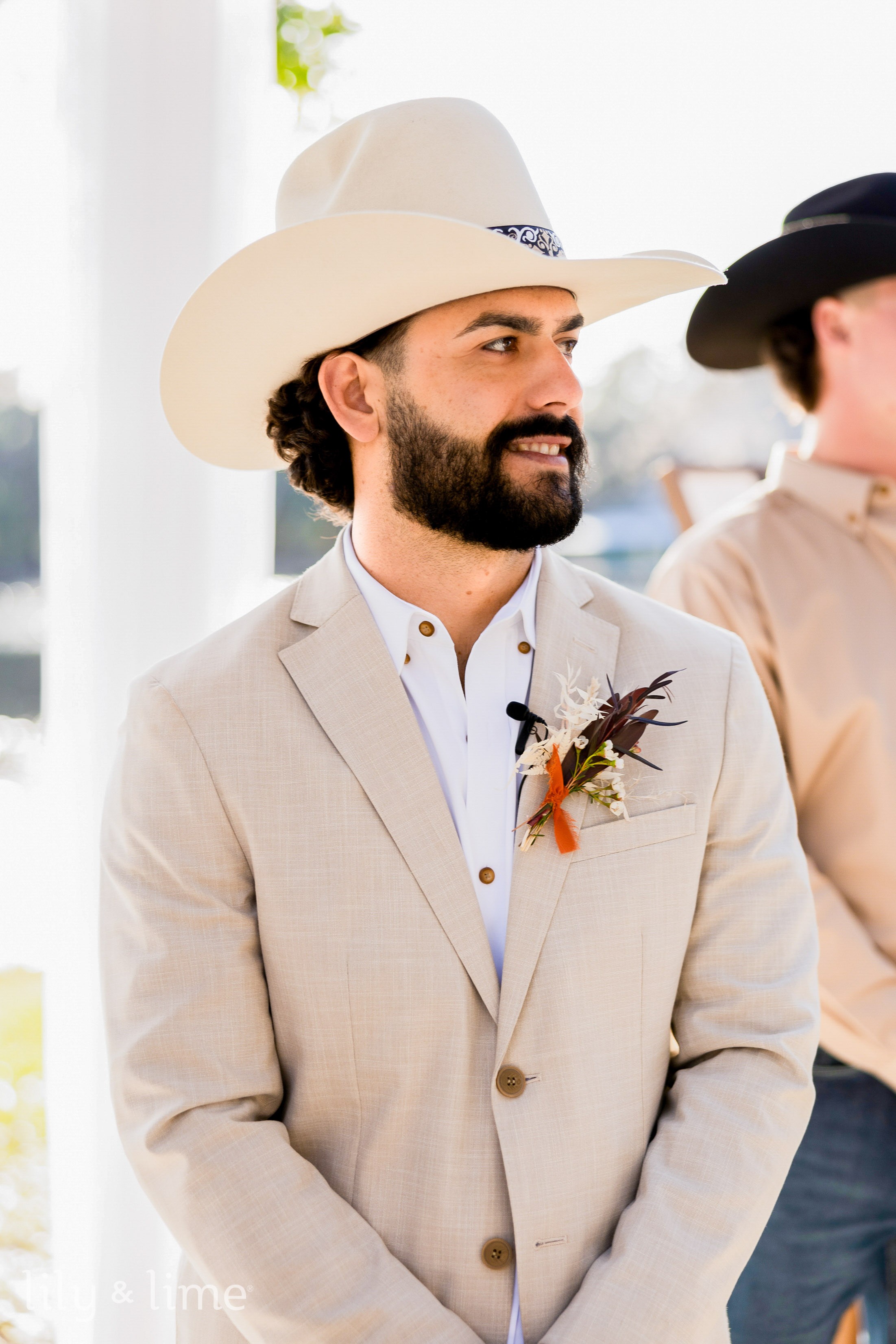 rustic groom attire