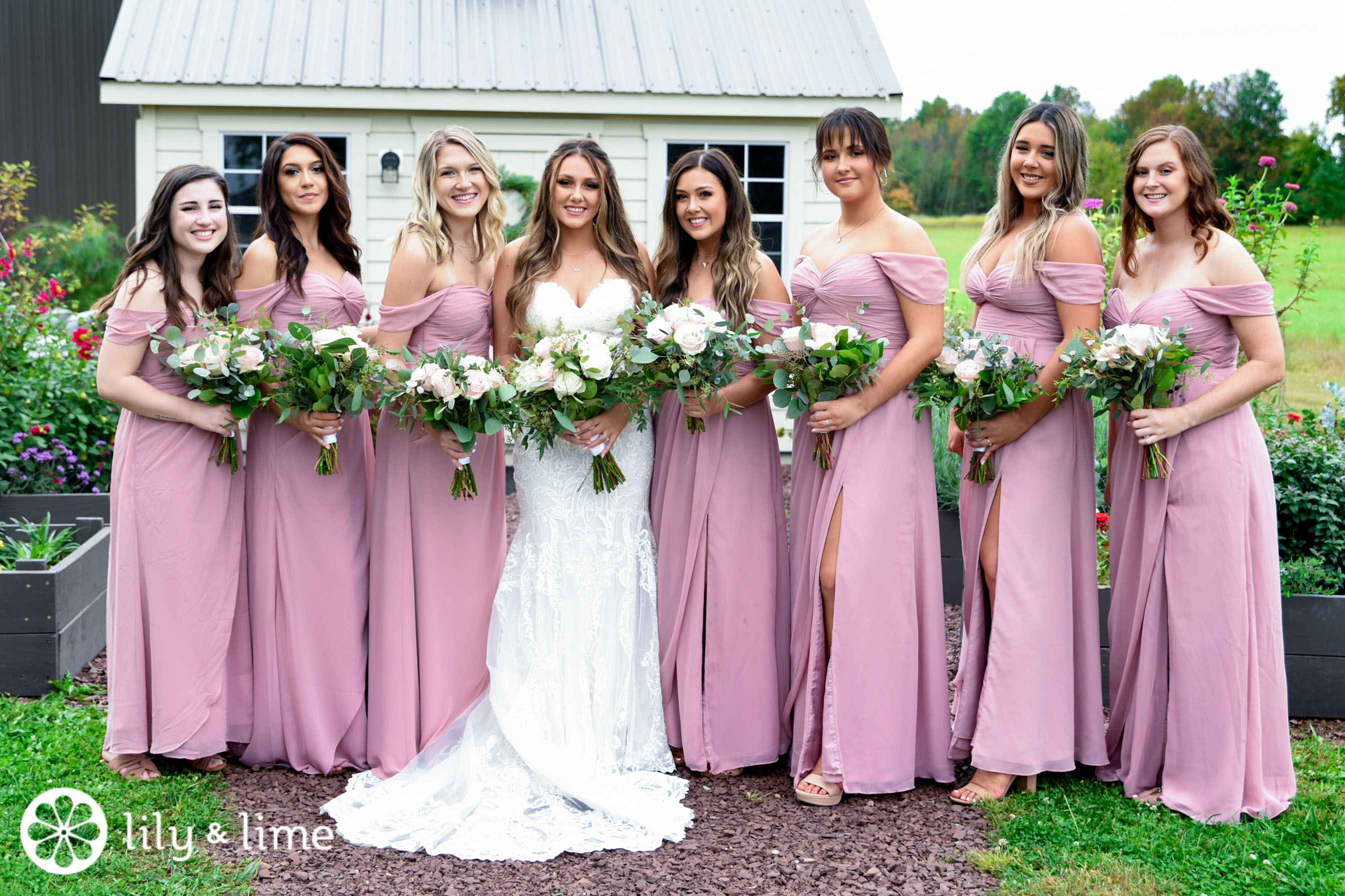 We Love Pastels for Fall & Winter Weddings | Lily & Lime