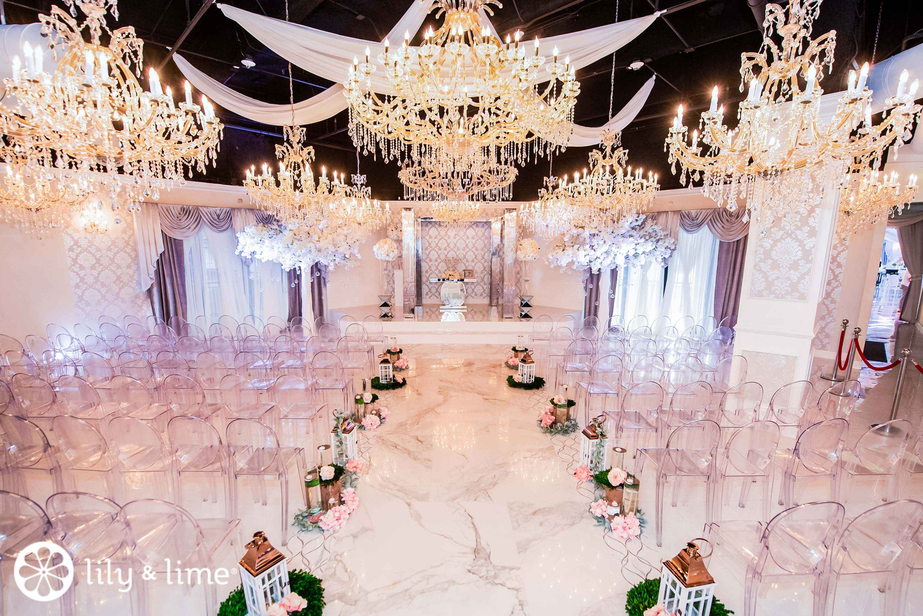 Romantic Ways to Use Chandeliers In Your Wedding | Lily & Lime