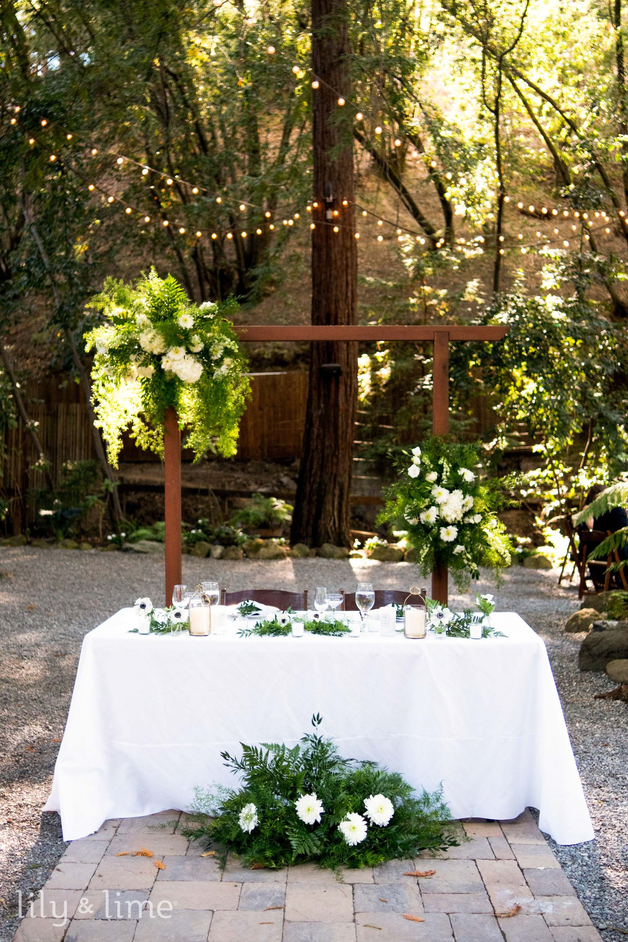 outdoor rustic wedding