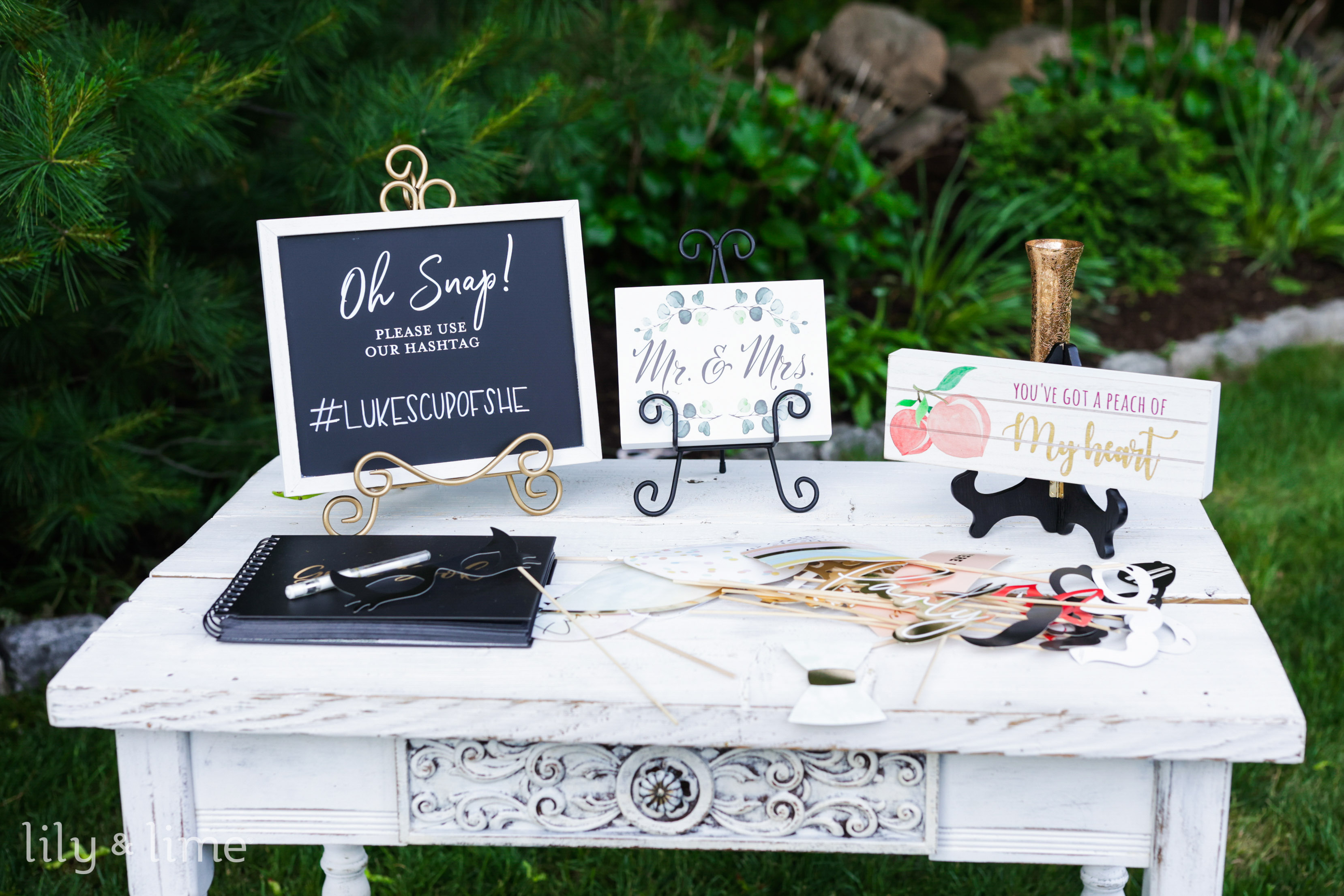 Guest Register Table Ideas