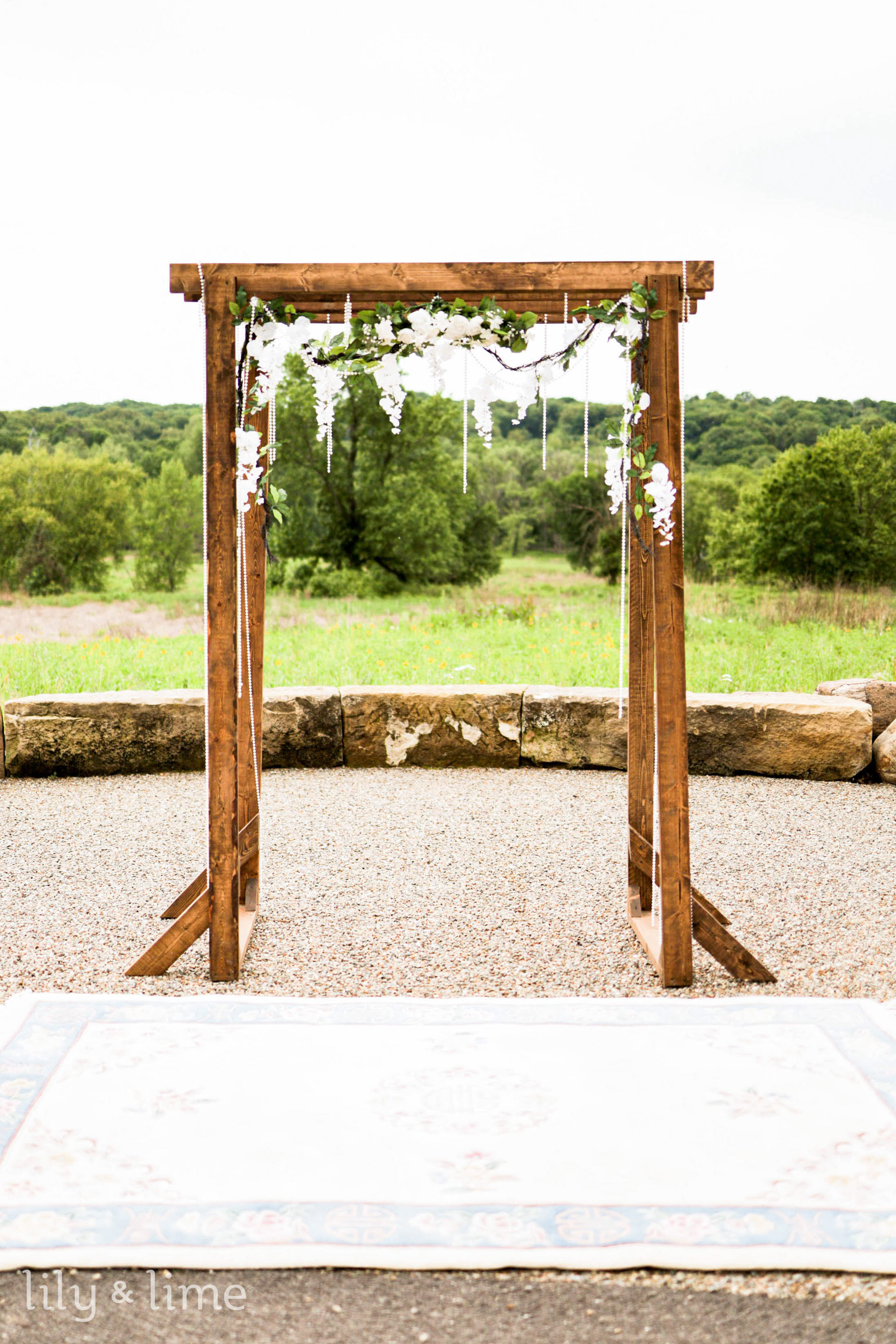 Simple Rustic Wedding Arch Ideas Easy Backyard Wedding Arch Ideas You